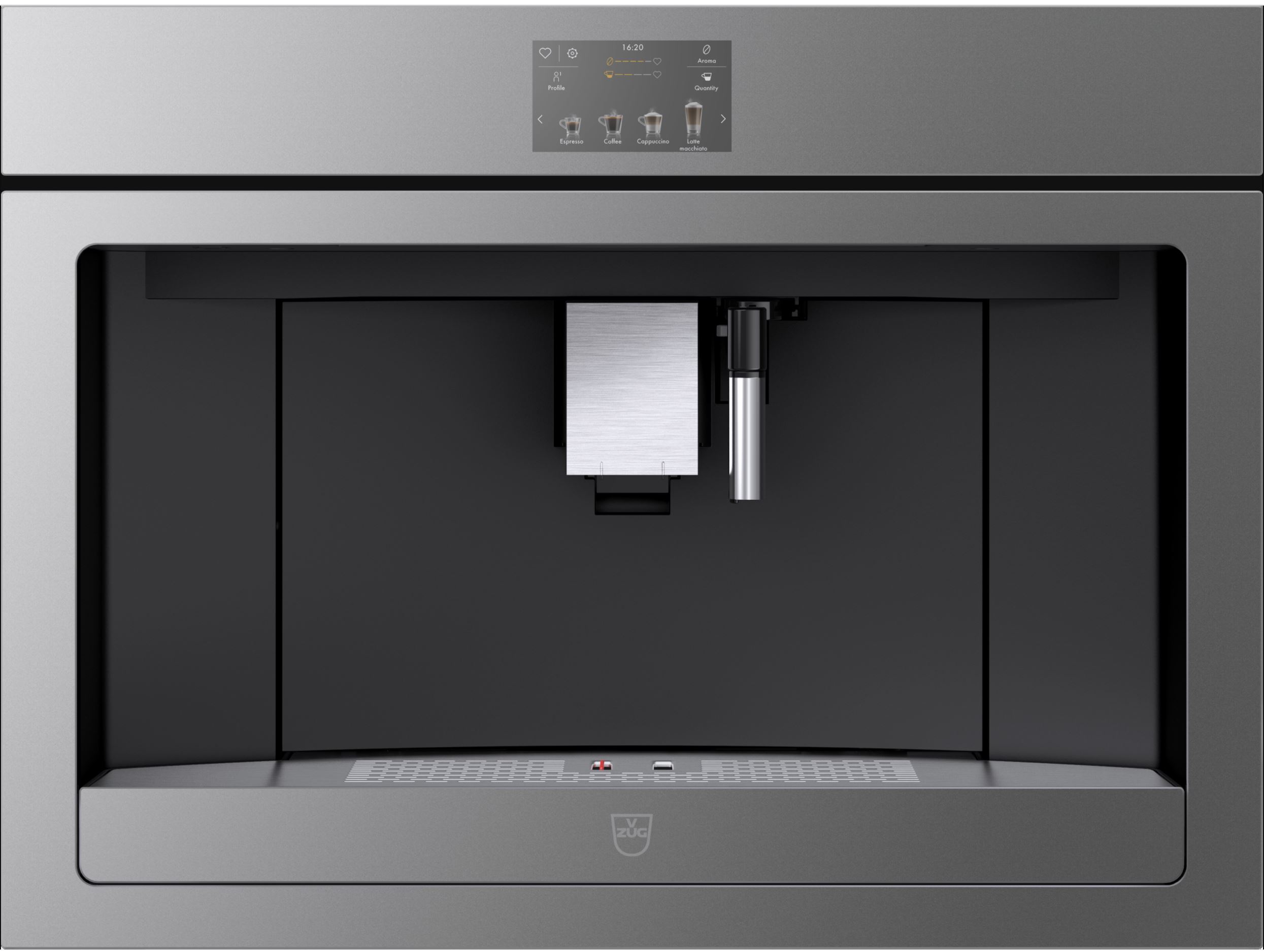 V-Zug Coffee Center V6000 45 Einbau Kaffeevollautomat 45 cm | lax-online.de