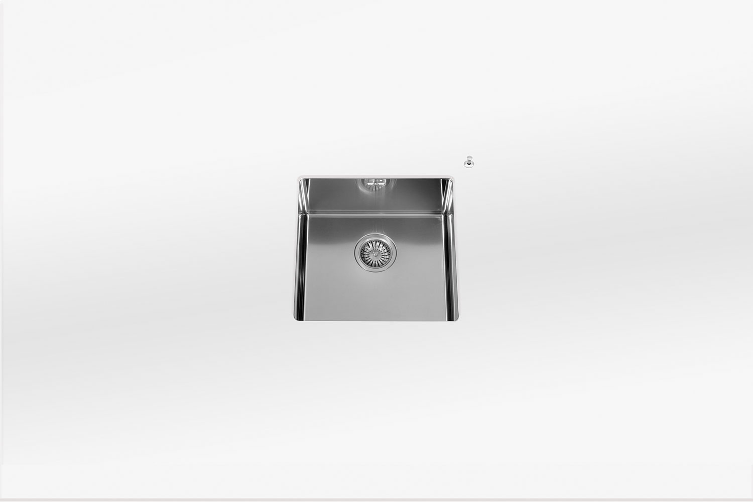 Alpes-Inox VSR 40 BASE 60 Unterbauspüle 40×40 cm