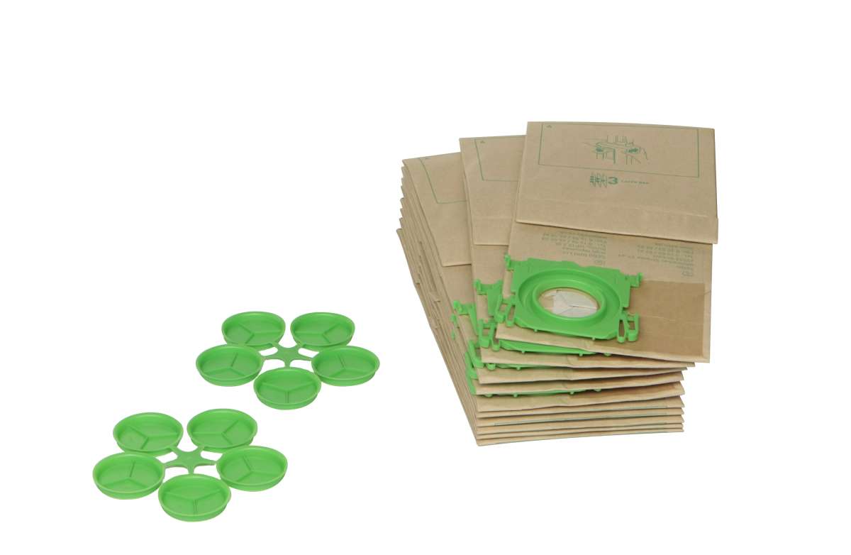 Sebo 5093N Filtertüten für 370-/470-Evolution Geräte (10 Filtertüten ...